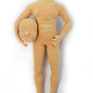 Crochet Man Body Pattern - Etsy