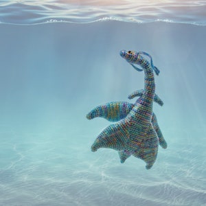 Water Dragon Crochet Pattern ilu Navi - Etsy
