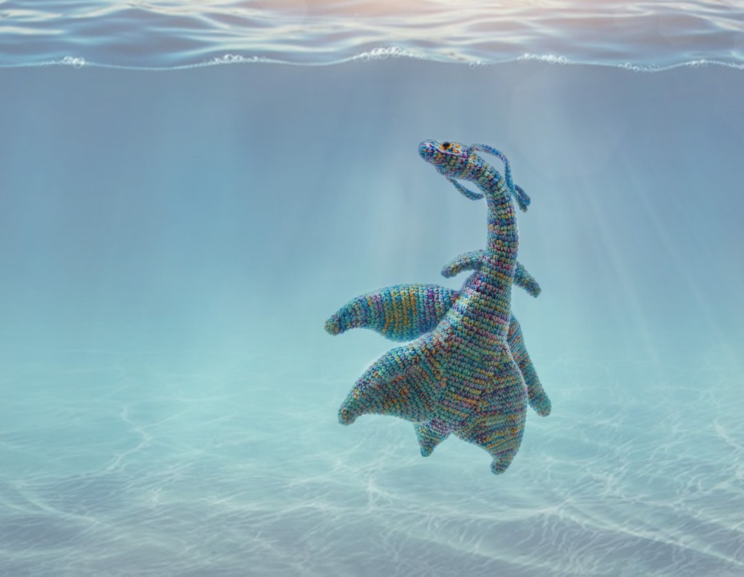 Water Dragon Crochet Pattern (ilu Navi ) - Etsy