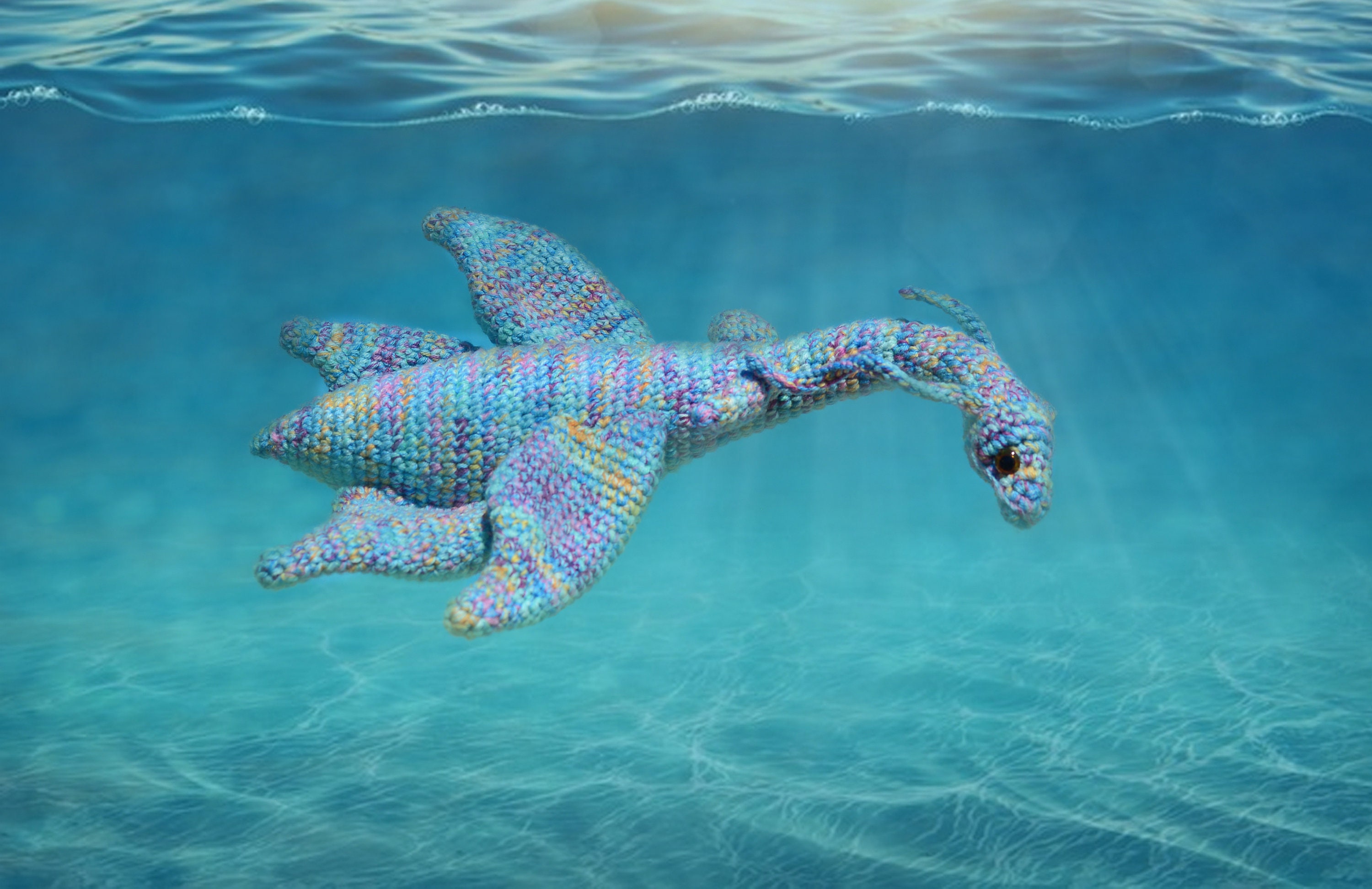 Water Dragon Crochet Pattern (ilu Navi ) - Etsy