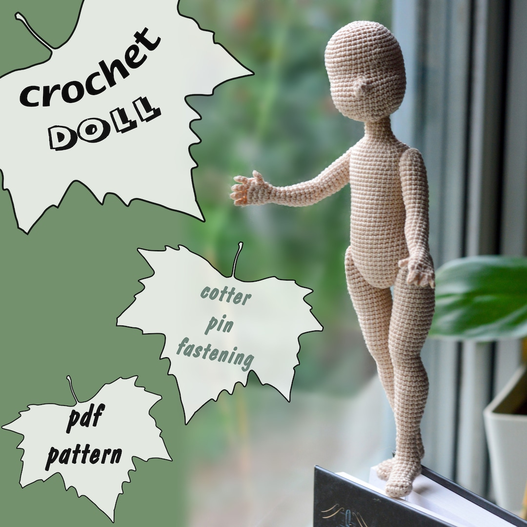 Crochet Dolly Doll Pattern - Etsy
