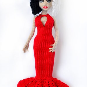 Red Dress Pattern - Etsy