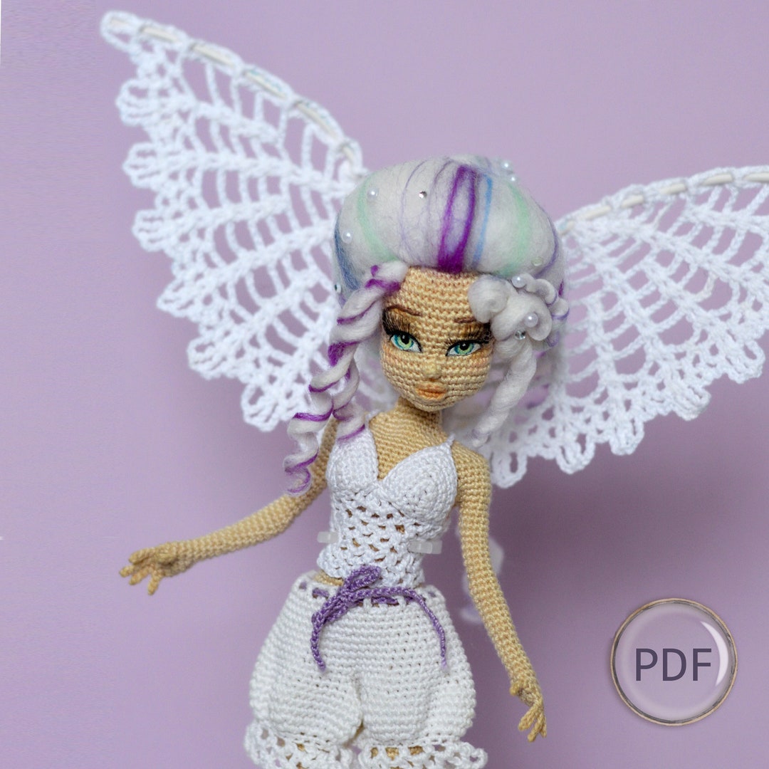 Angel Crochet Doll Pattern - Etsy