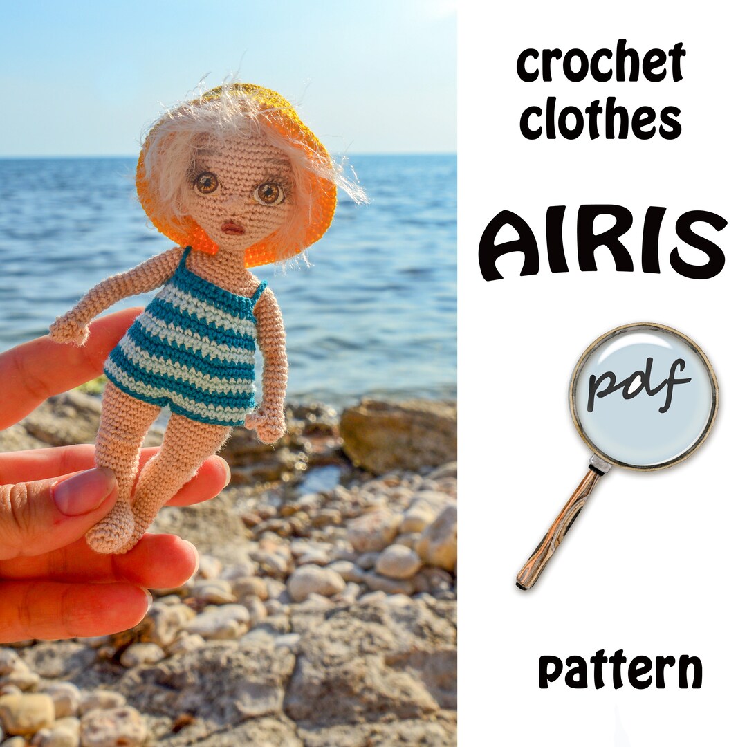 Crochet Doll Clothes Pattern (for Airis Doll) - Etsy