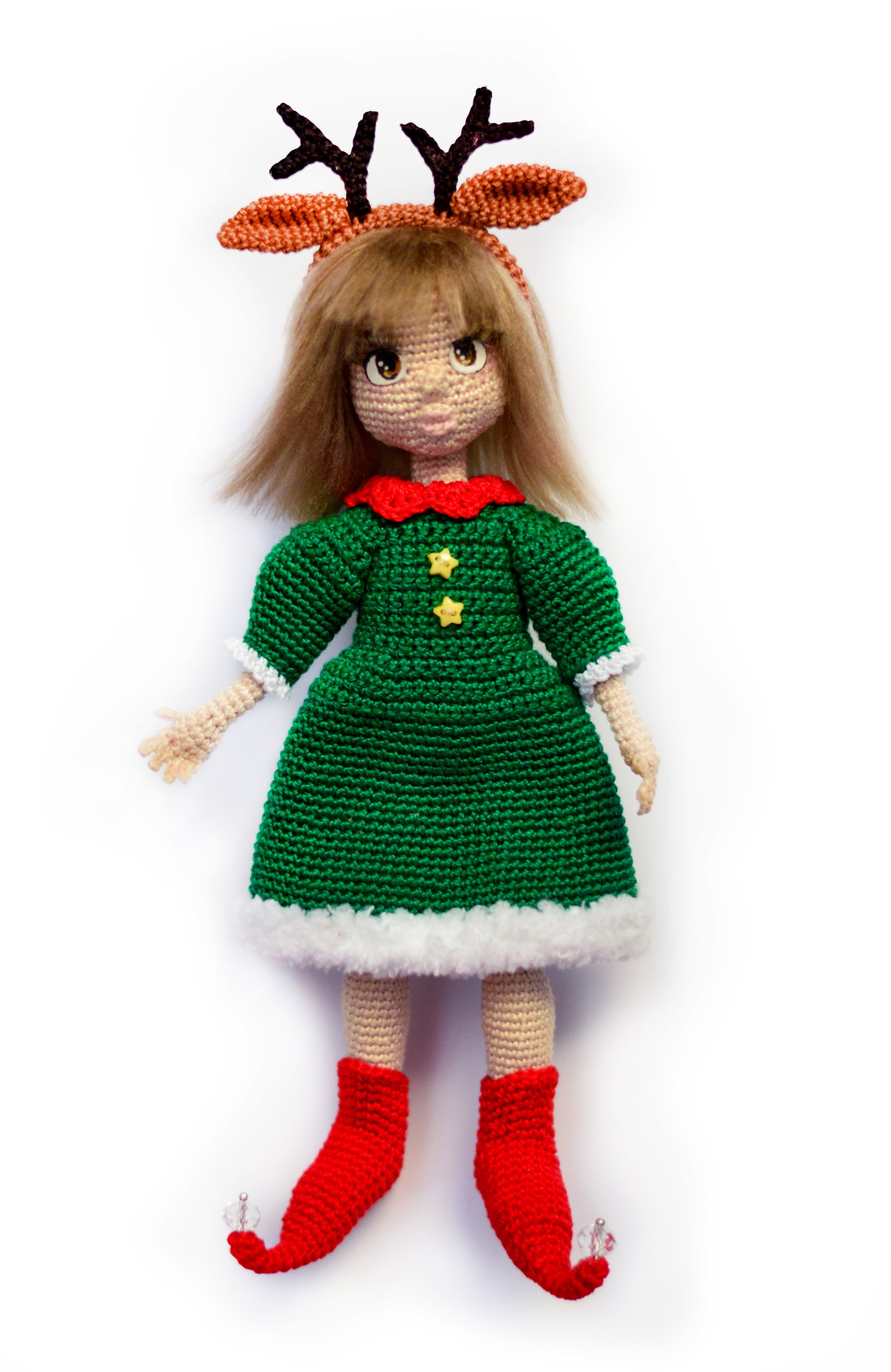 Christmas Elves Amigurumi Crochet Patterns Little Santa's - Etsy