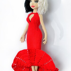 Red Dress Pattern - Etsy