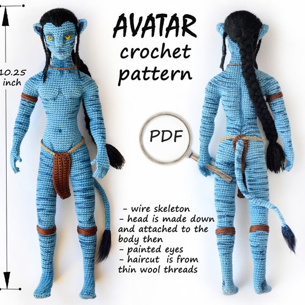 Avatar Crochet Pattern - Etsy