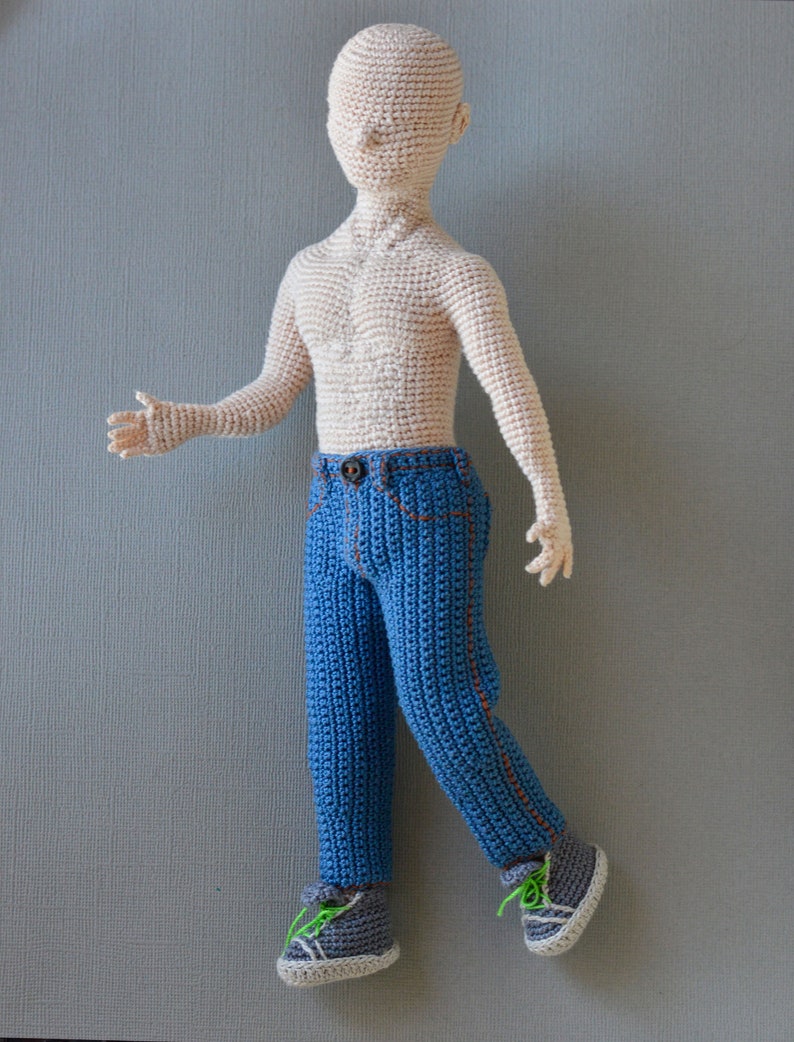 Crochet Man Clothes Pattern - Etsy