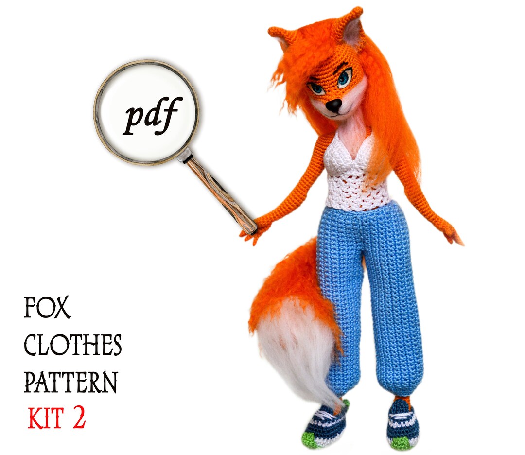 Whimsical Coquette Clothes for Fox Doll - Etsy