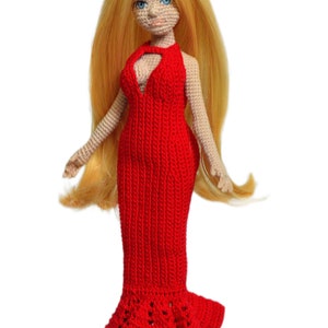 Red Dress Pattern - Etsy