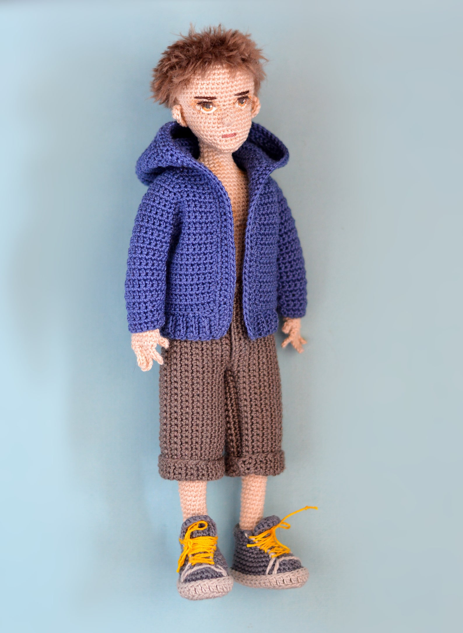 Crochet Doll Male Boy Pattern - Etsy