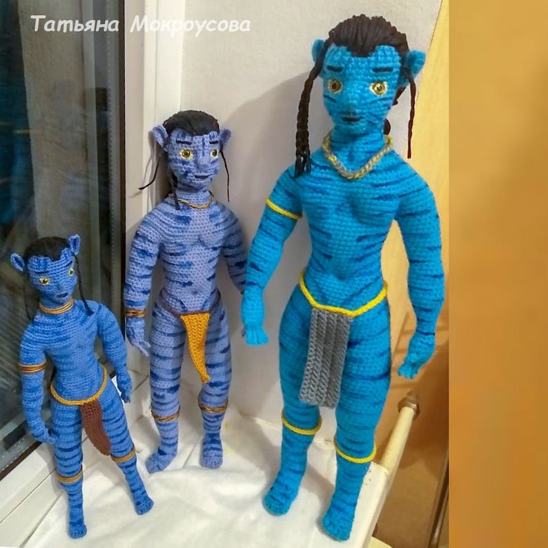 AVATAR Pandora Crochet Doll Pattern - Etsy