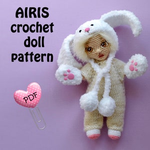 Crochet Amirumi Bunny Doll Pattern - Etsy