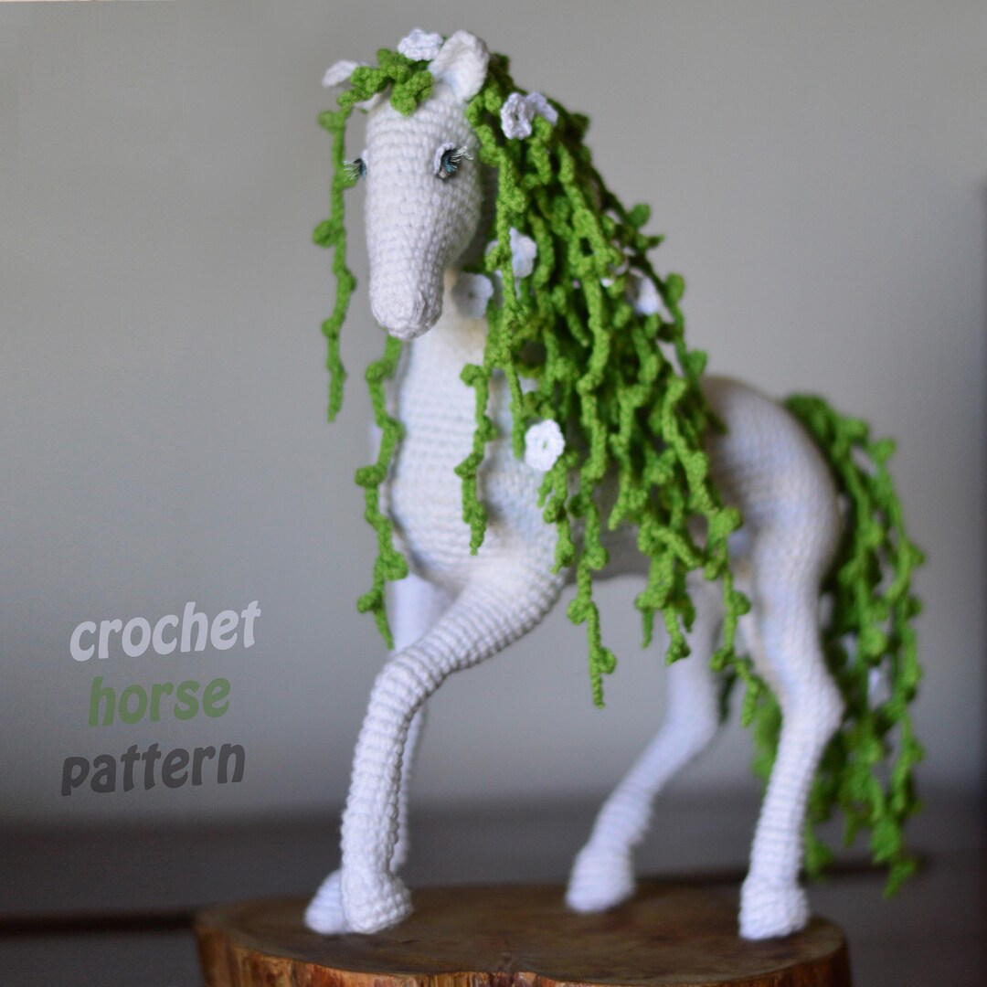 Crochet Horse Pattern, Whimsical Toy Design (PDF Pattern) - Etsy