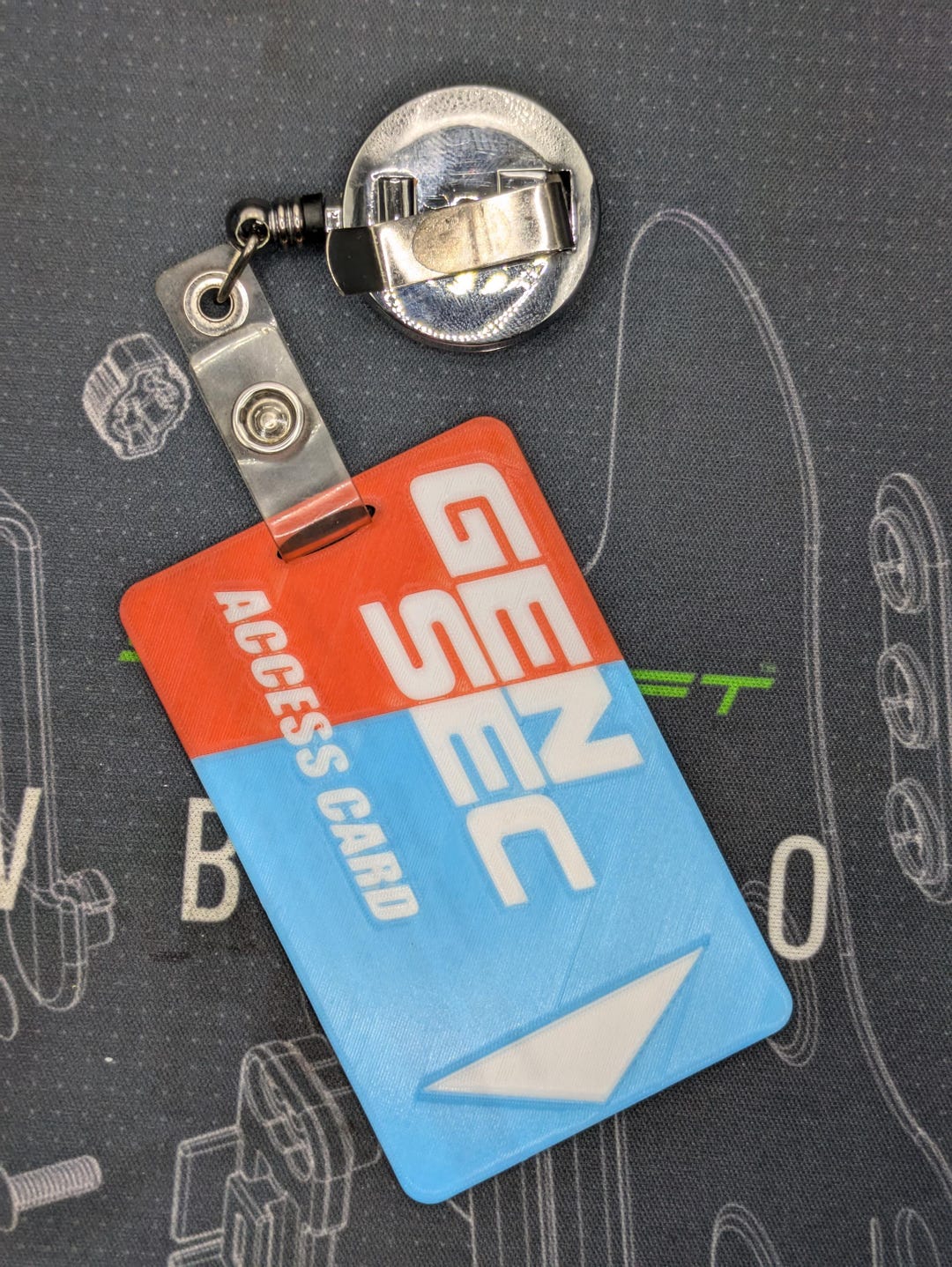 Payday 2 "gensec" Access Card - Etsy