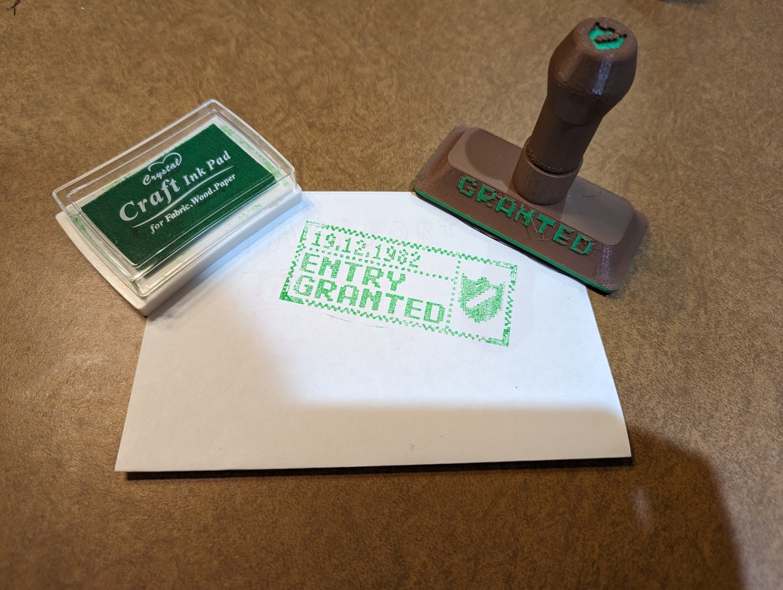 Papers Please Functional Arstotzka Border Control Stamps - Etsy