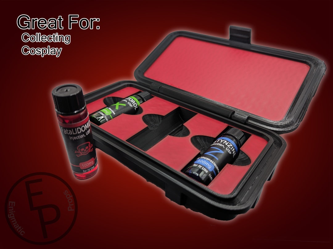 HITMAN - Poison Vials MK.III (prop) W/ Collector's Display Case - Etsy