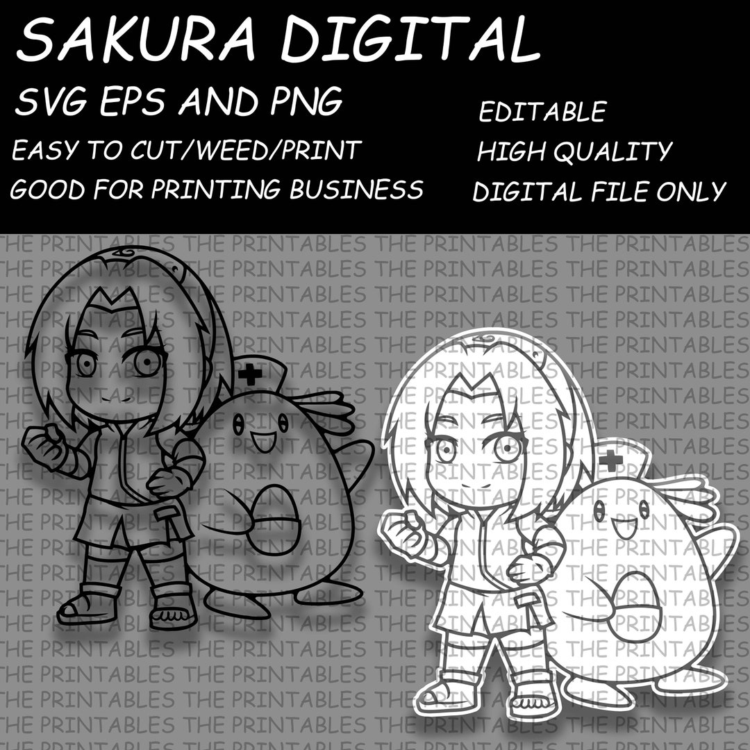 Doctor Ninja Sticker Decal and Shirt Design Anime Svg - Etsy