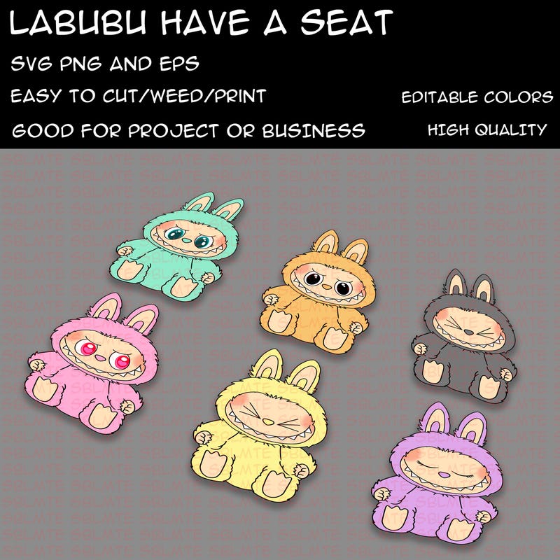 Labubu Printable - Etsy