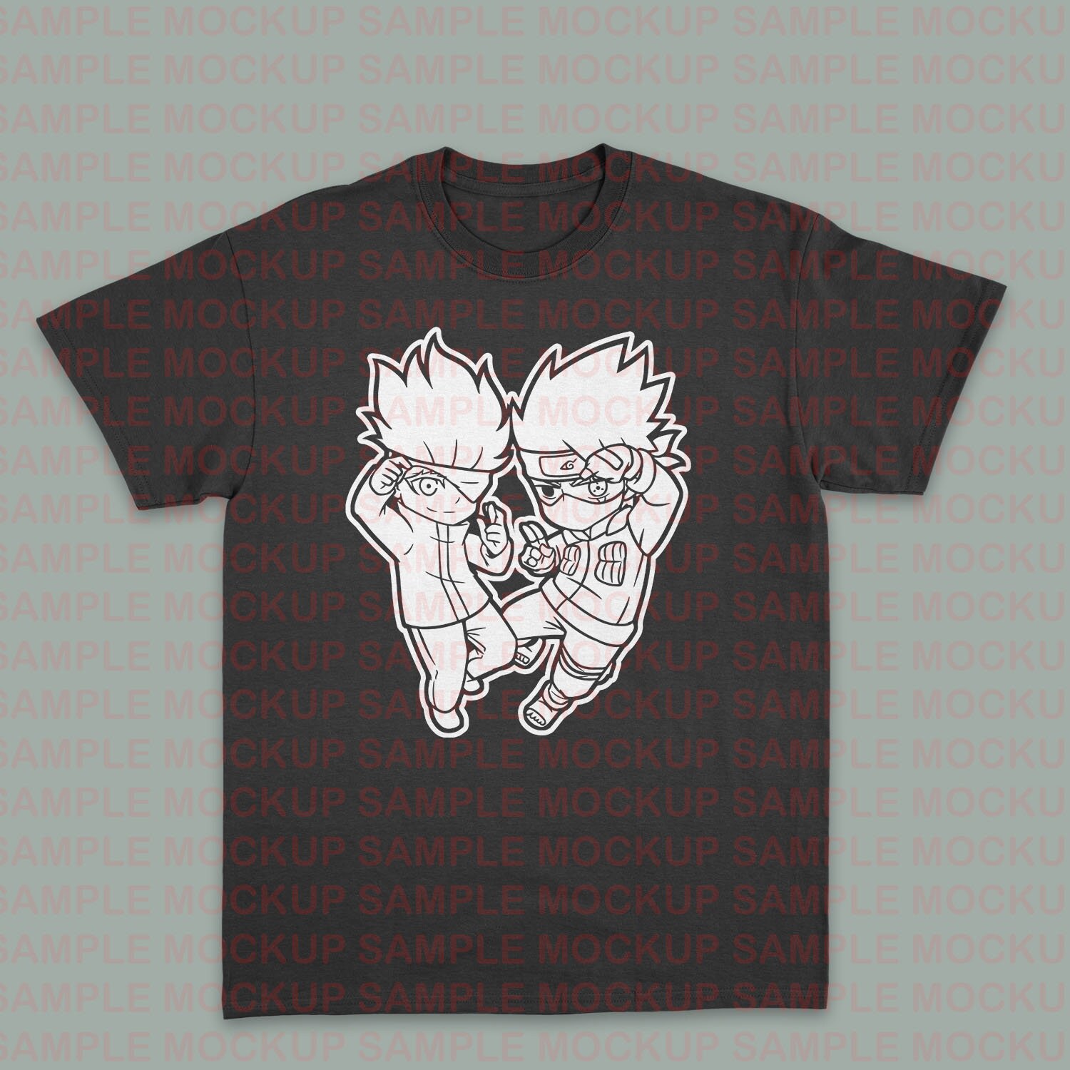 Two Sensei Digital File Anime Svg - Etsy