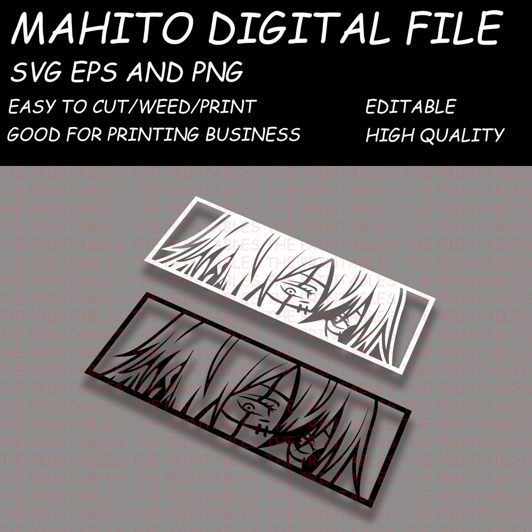 JJK Villain Monster Digital File Anime Svg - Etsy