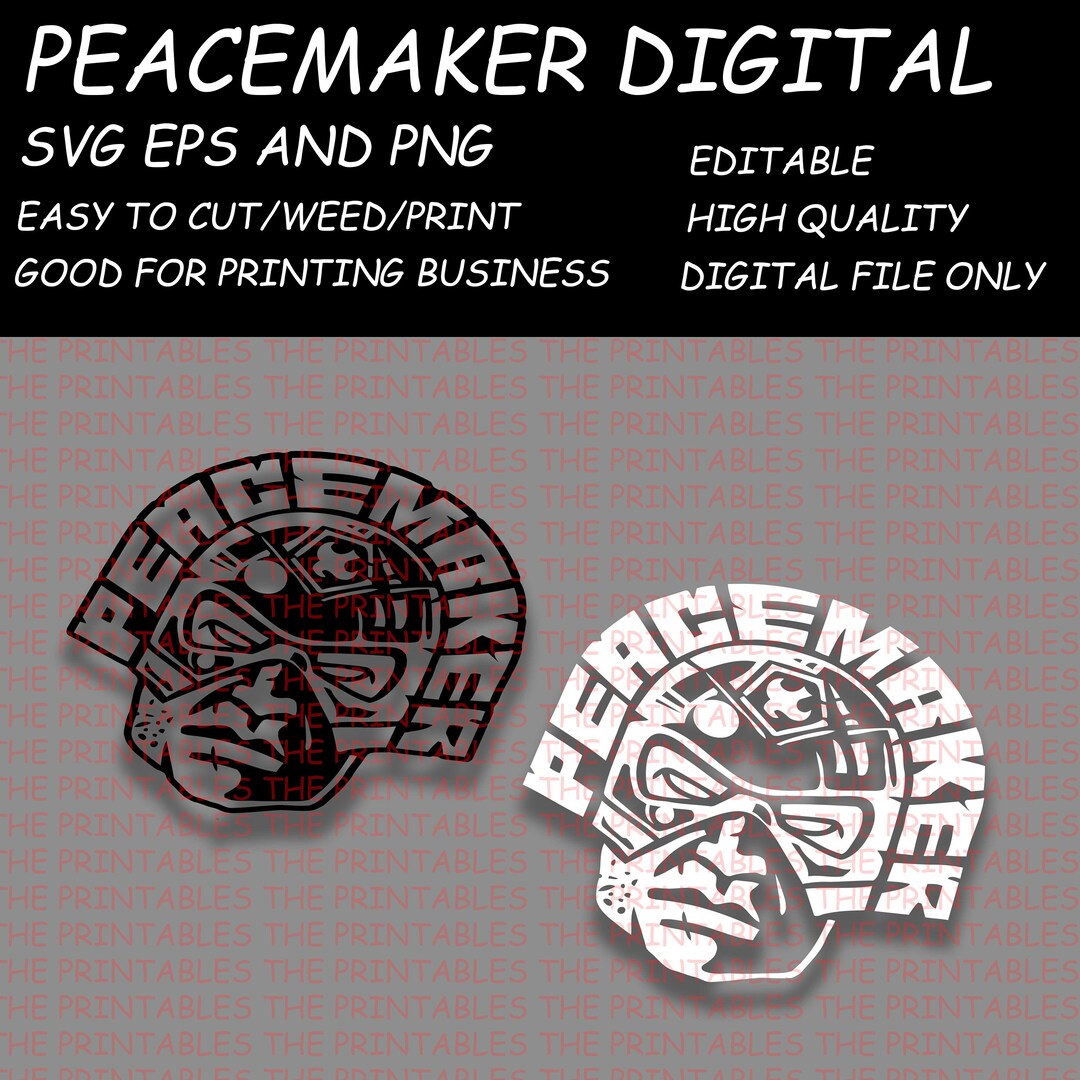Peace M Minimalist, Digital Files, Ready to Print and Cut - Etsy