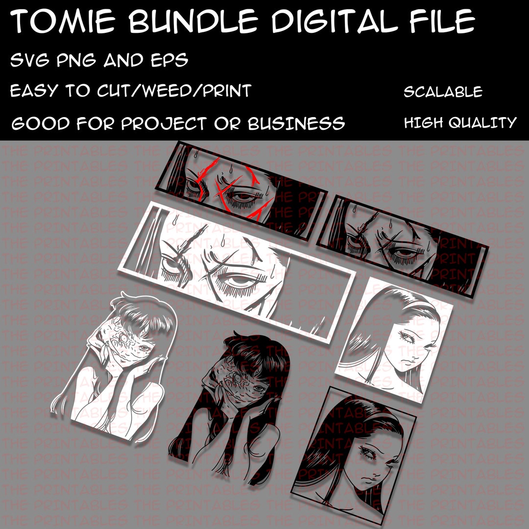 Horror Girl Bundle , Digital Files, Ready to Print and Cut - Etsy