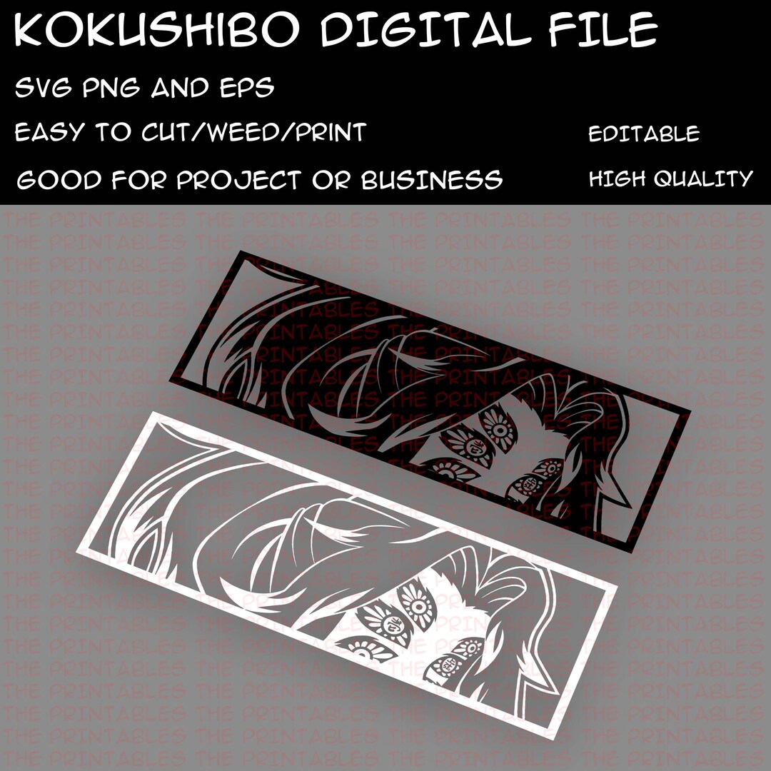 Rank 1 Demon Digital Anime Svg File - Etsy