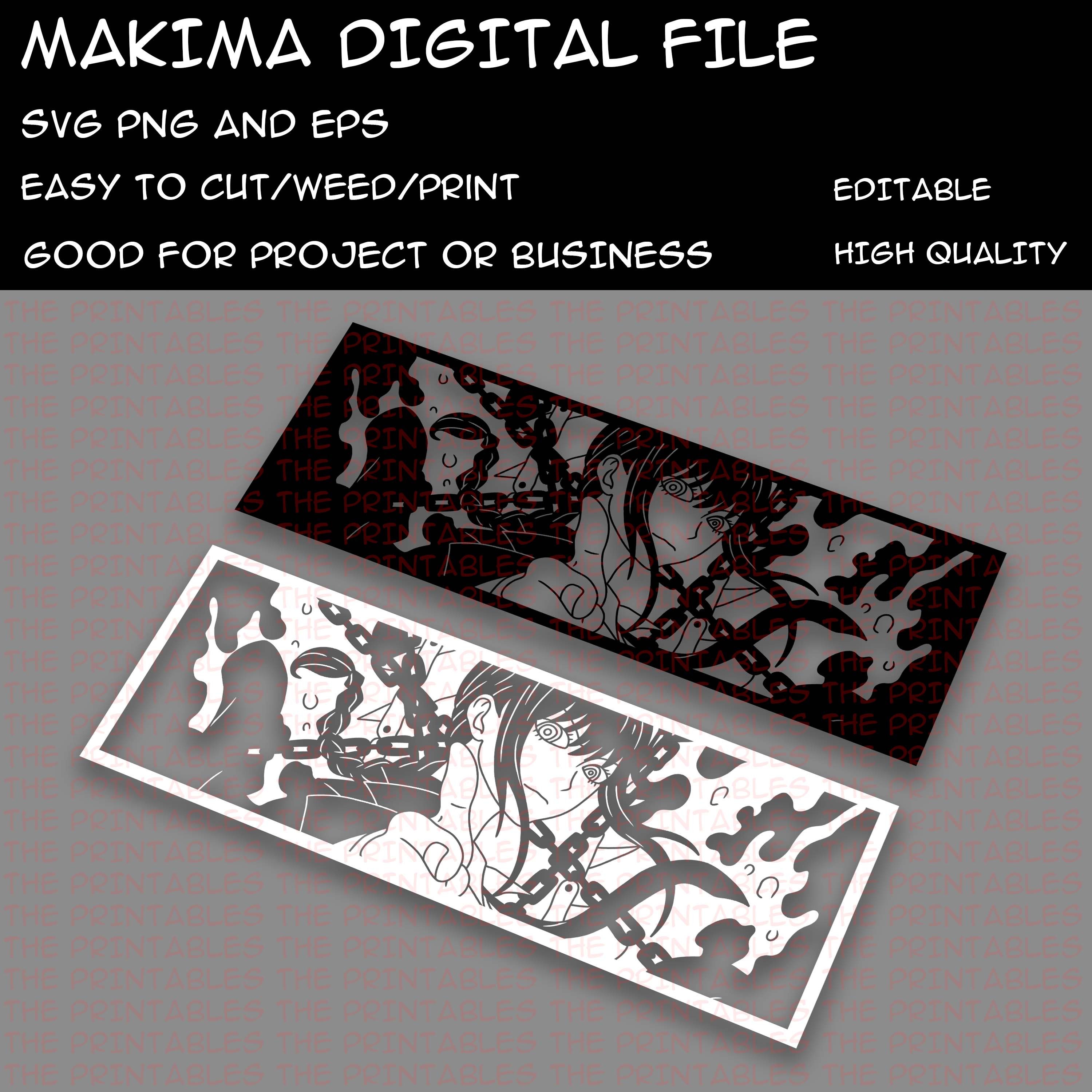 Csm Control Devil Decal Sticker and Tshirt Design Anime Svg - Etsy