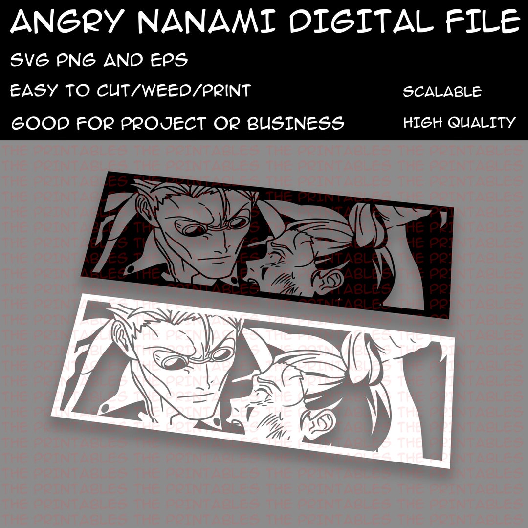 Jjk Angry Sensei Sorcerer Sticker Decal Digital File Anime Svg - Etsy