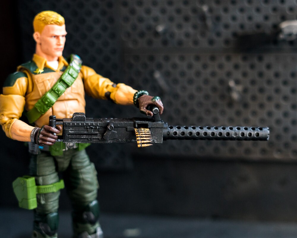 3D Printed M2 Browning Style Machine Gun Replica 1/12 Scale - Etsy ...