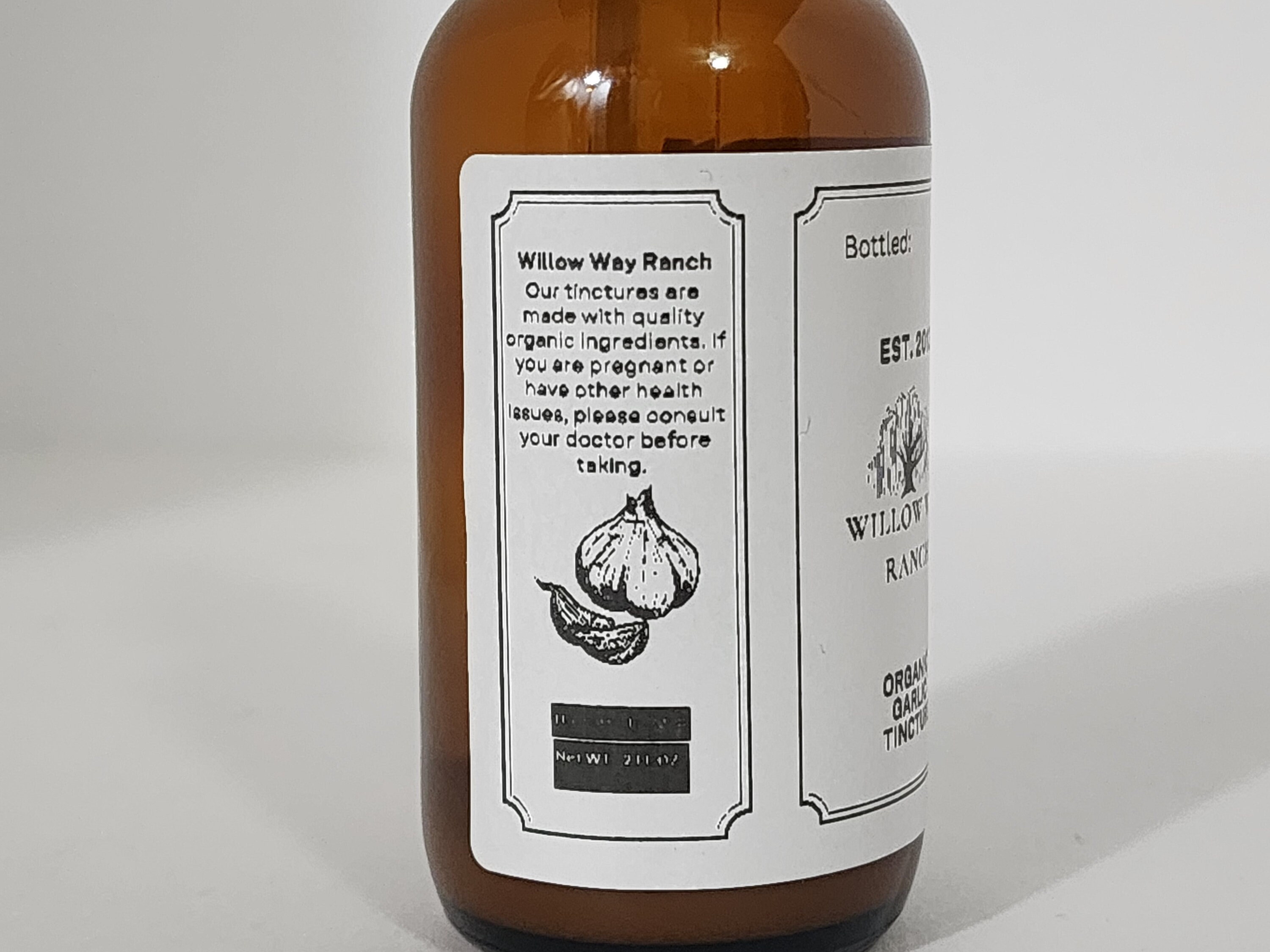 Garlic Tincture Allium Sativum Natural Herbal Organic - Etsy