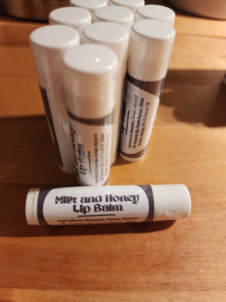 NEW FLAVORS 10/16/23 Flavored Natural Lip Balms, Moisturizing ...