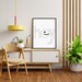 Hey Smiley Emoji Wall Art Poster, New Flat Inspiration, Cheerful ...