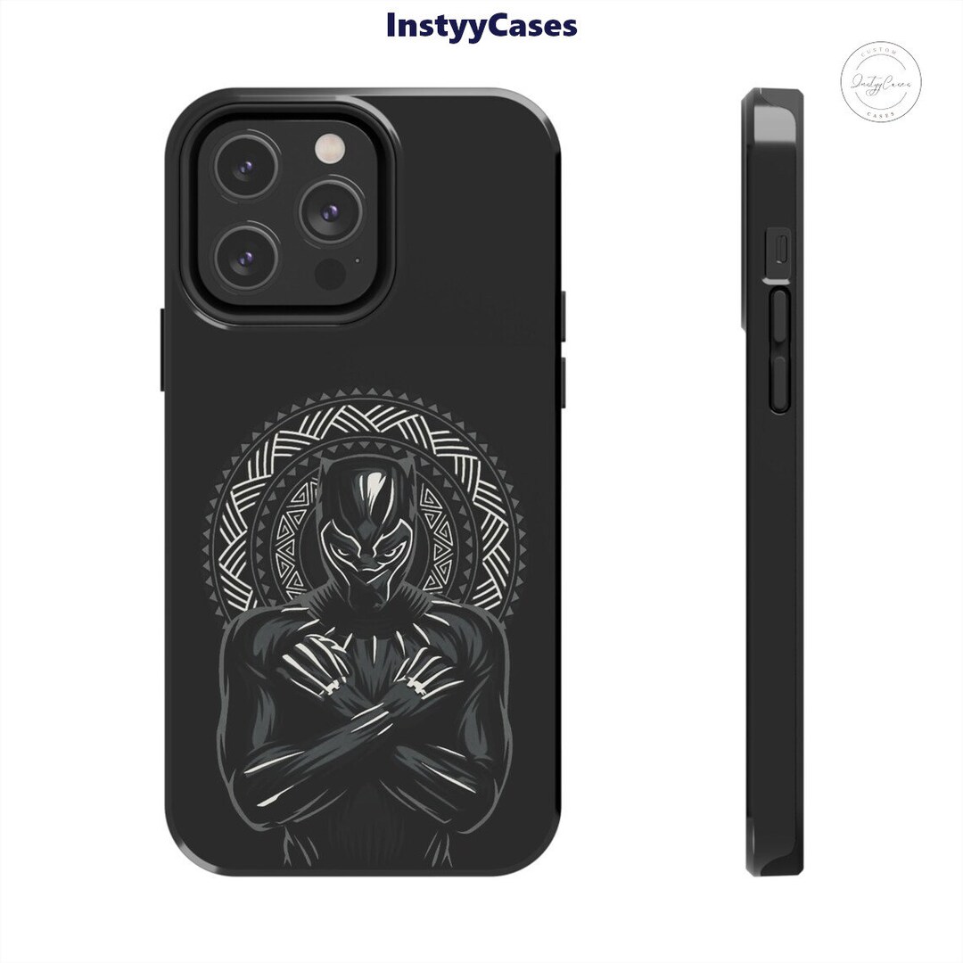 BLACK PANTHER Wakanda Forever Artistic Tough Phone Case for - Etsy