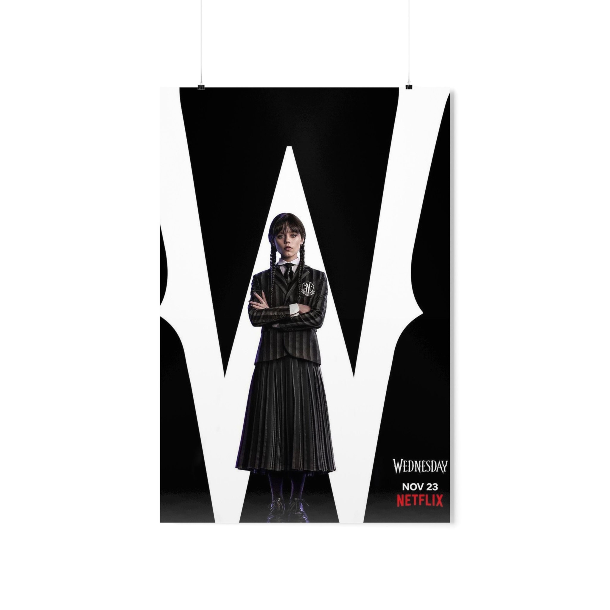Wednesday Poster | TV series | Gift for her | Wednesday Addams sold by ...