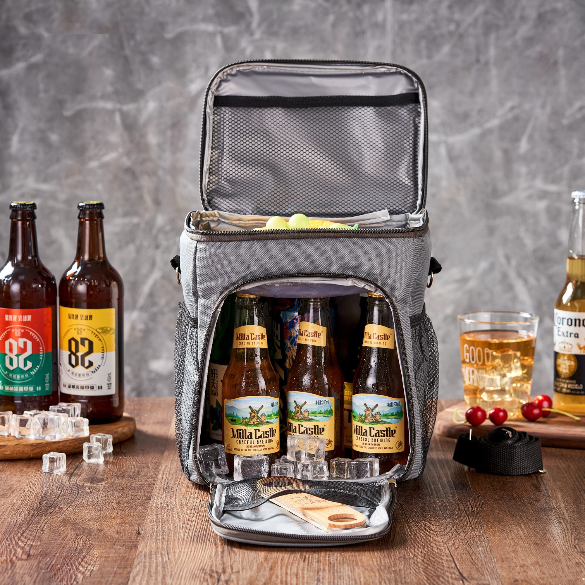 Groomsman Cooler Bag, Personalized Beer Cooler Bag, Insulated Hiking ...