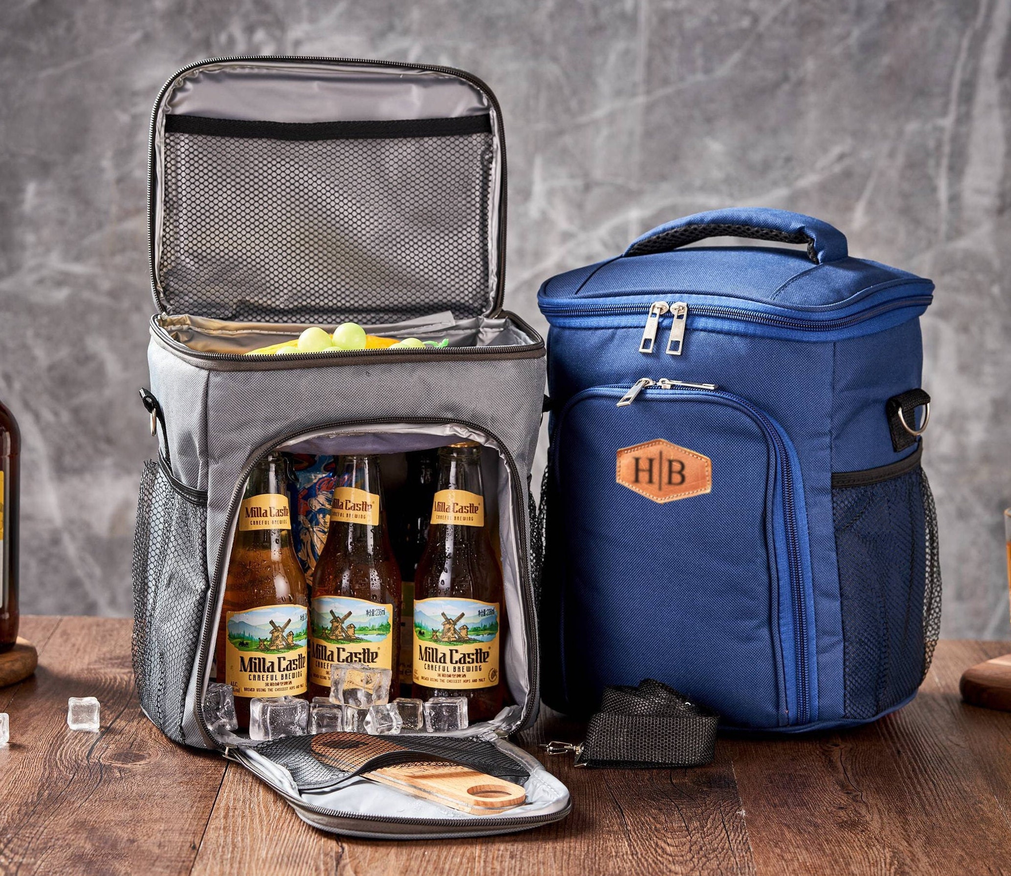 Groomsman Cooler Bag, Personalized Beer Cooler Bag, Insulated Hiking ...