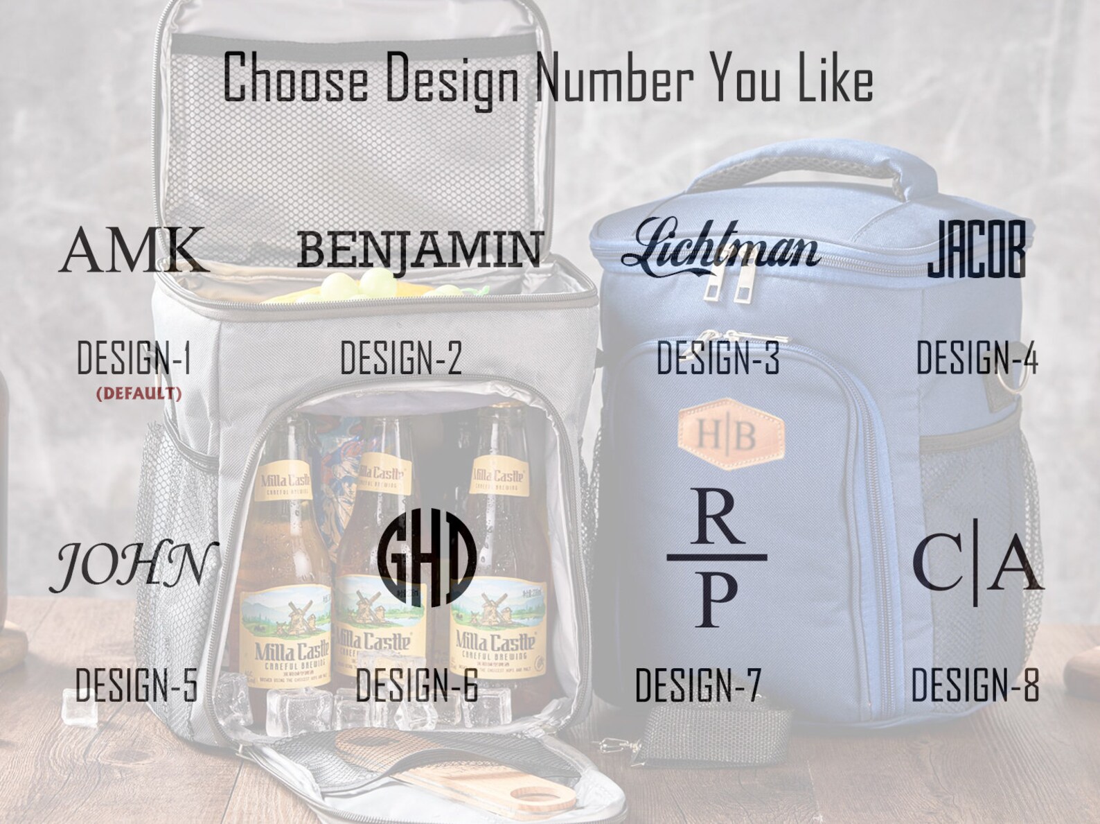 Groomsman Cooler Bag, Personalized Beer Cooler Bag, Insulated Hiking ...