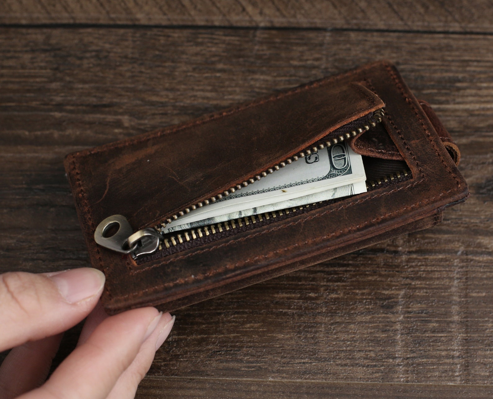 Personalized Mens Money Clip Card Holder, RFID Blocking Card Holder ...