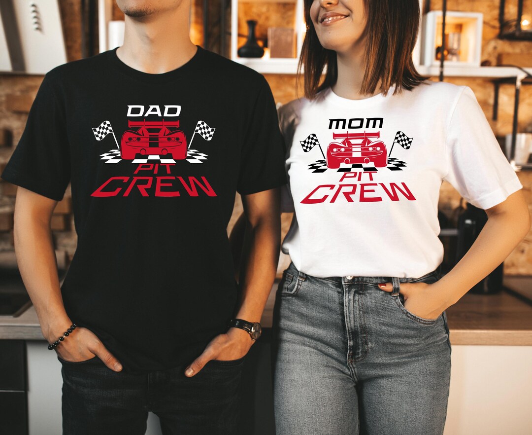 Pit Crew Shirt, Matching Race Car Shirt, Matching Pit Crew Race Car ...