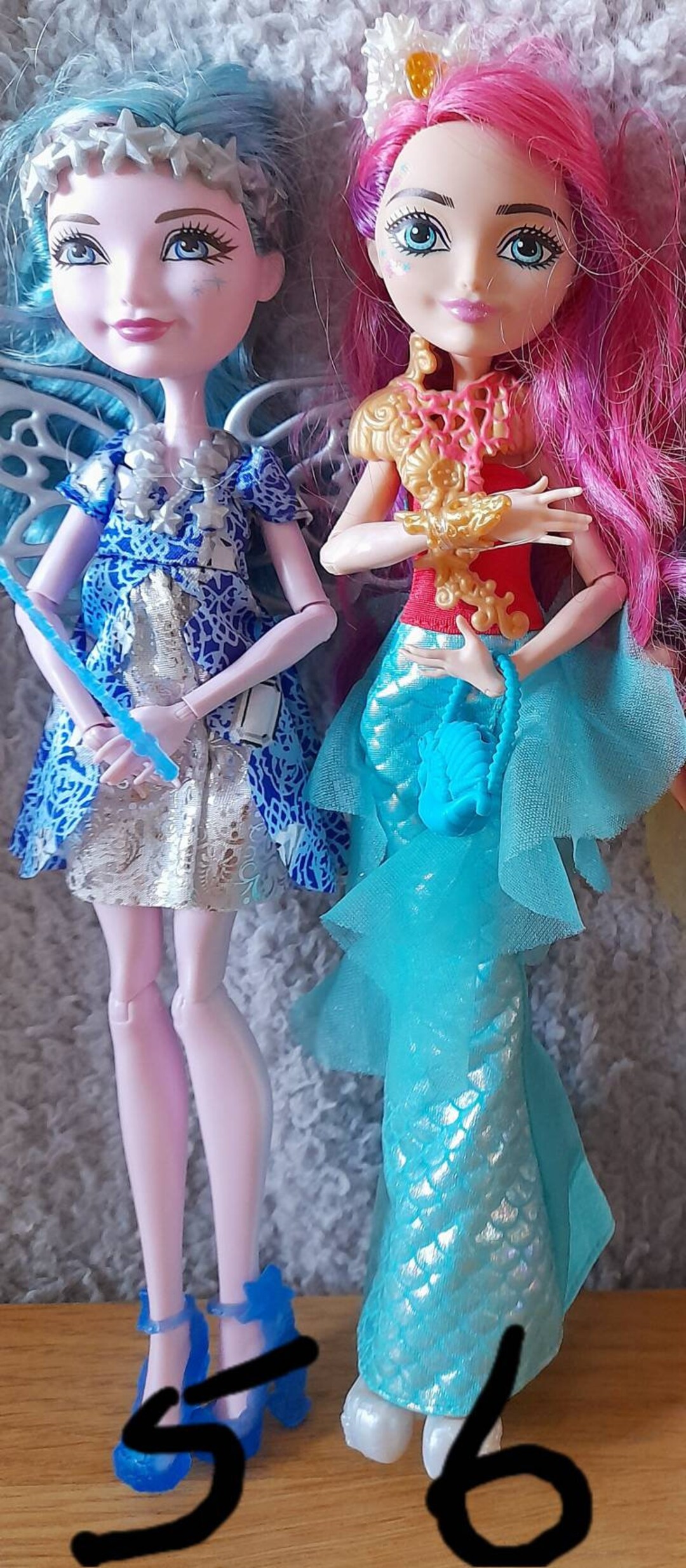 Ever After High Dolls Farrah Goodfairy and Meeshell Mermaid - Etsy