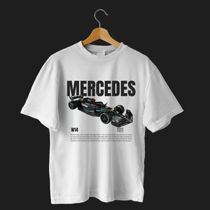 Mercedes Formula 1 Car Legend T-shirt - Etsy