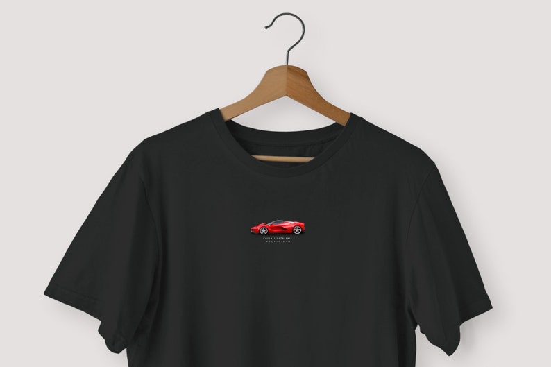 Ferrari Laferrari Tribute T-shirt | Black - Etsy