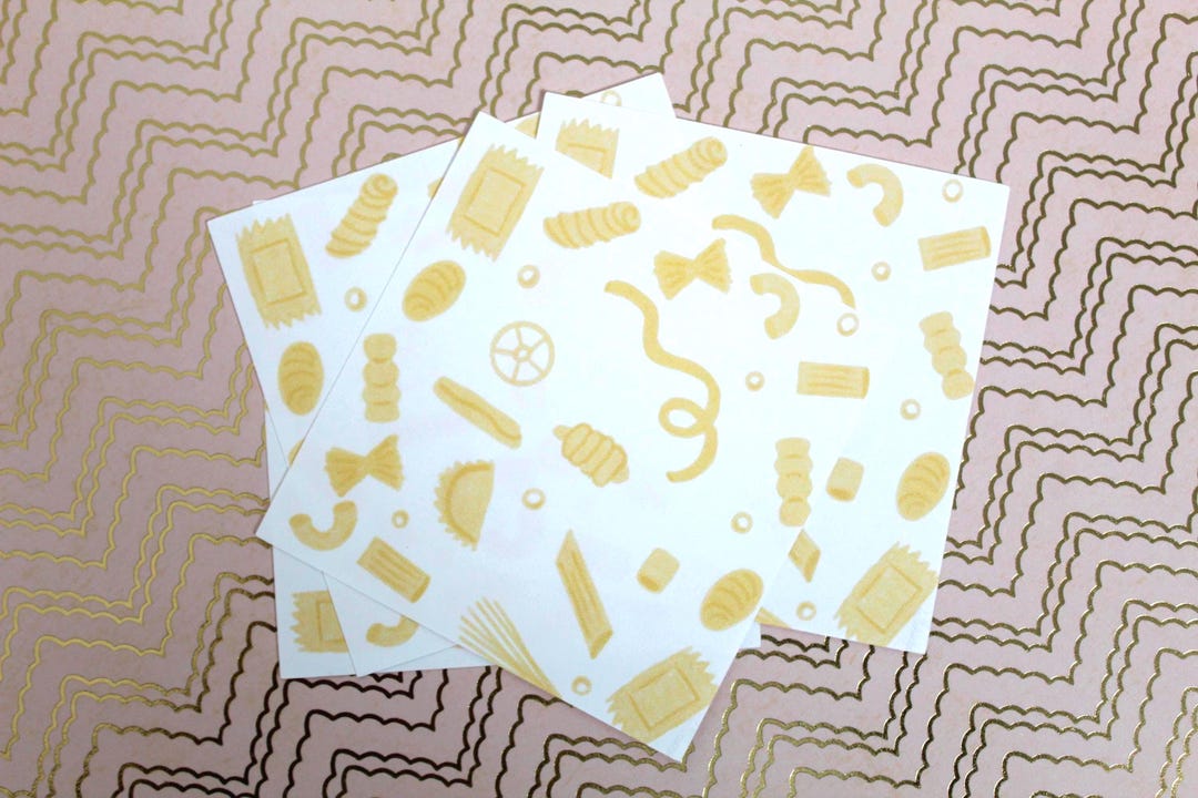 Pasta Lover Square Notepad | Small Tear off Note Pad | Foodie Memo Pad ...