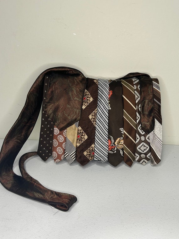 Necktie Purse With Flap
