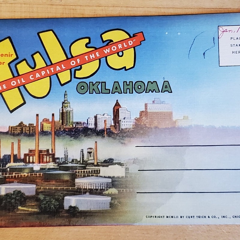 Postcard Folder - Etsy