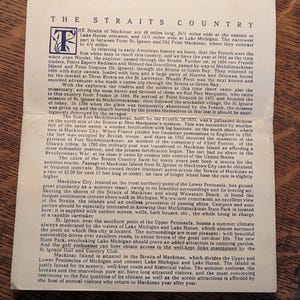 Mackinaw City, Mackinac Island and St. Ignace Michigan Souvenir ...