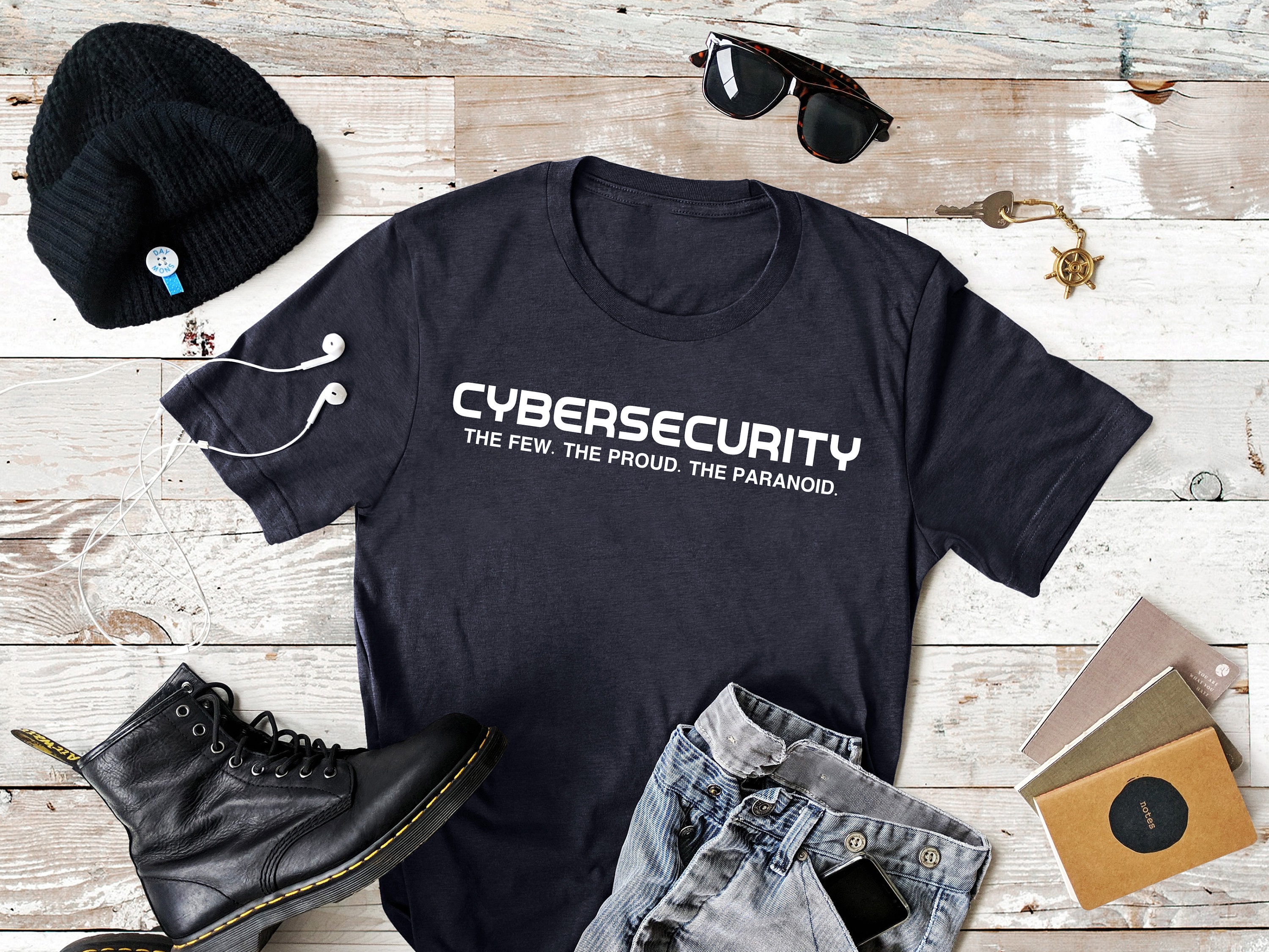 Cybersecurity the Few the Proud the Parandid Shirt, Cool Cybersecurity ...