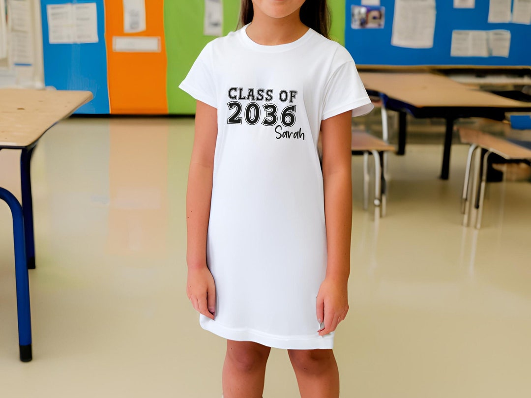 First Day of School Shirt, Class of 2036, Growing up Shirt ...